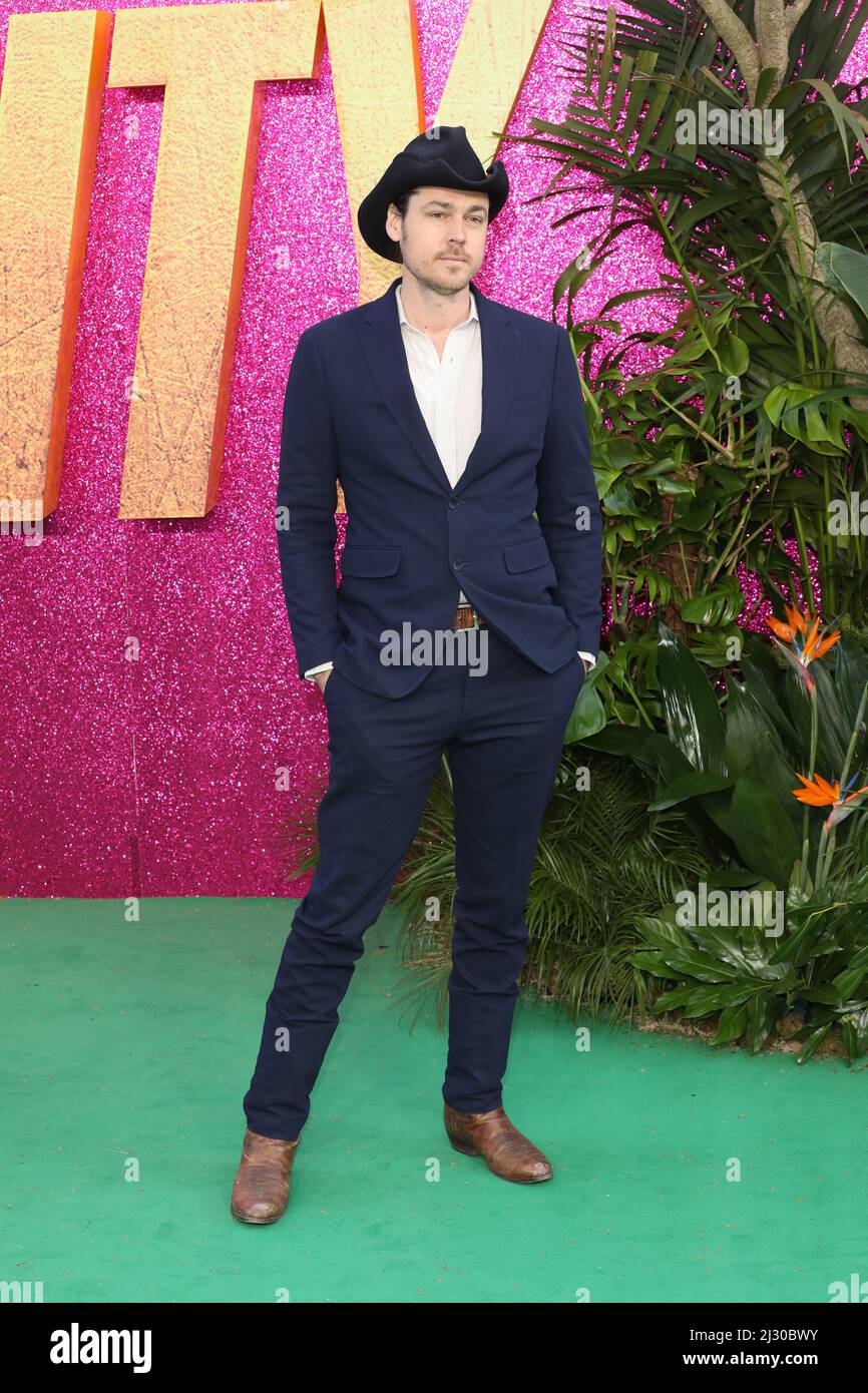 Aaron Nee attends UK Special Screening of "The Lost City" at Cineworld ...