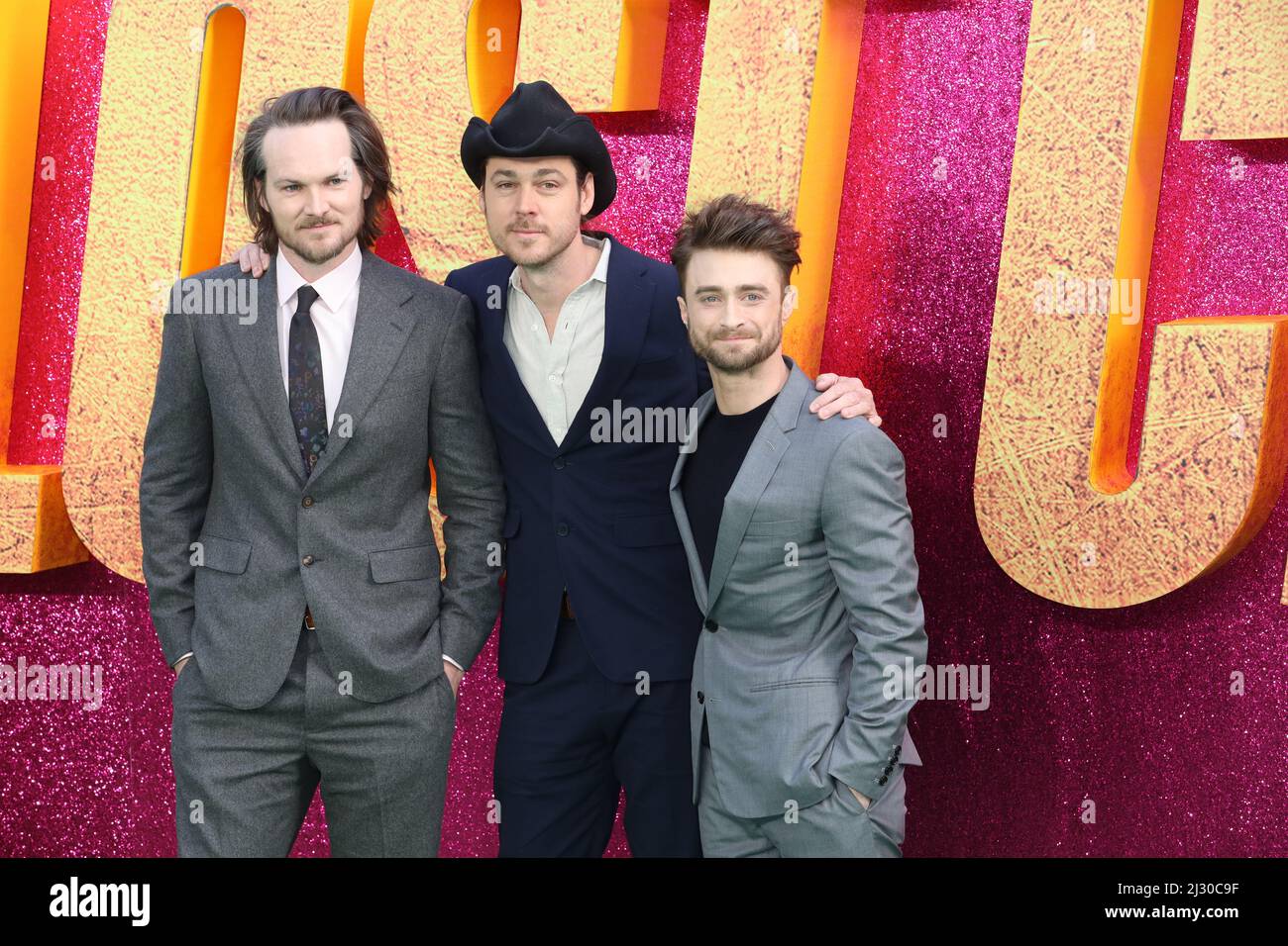 Adam Nee, Aaron Nee and Daniel Radcliffe attend UK Special Screening of ...