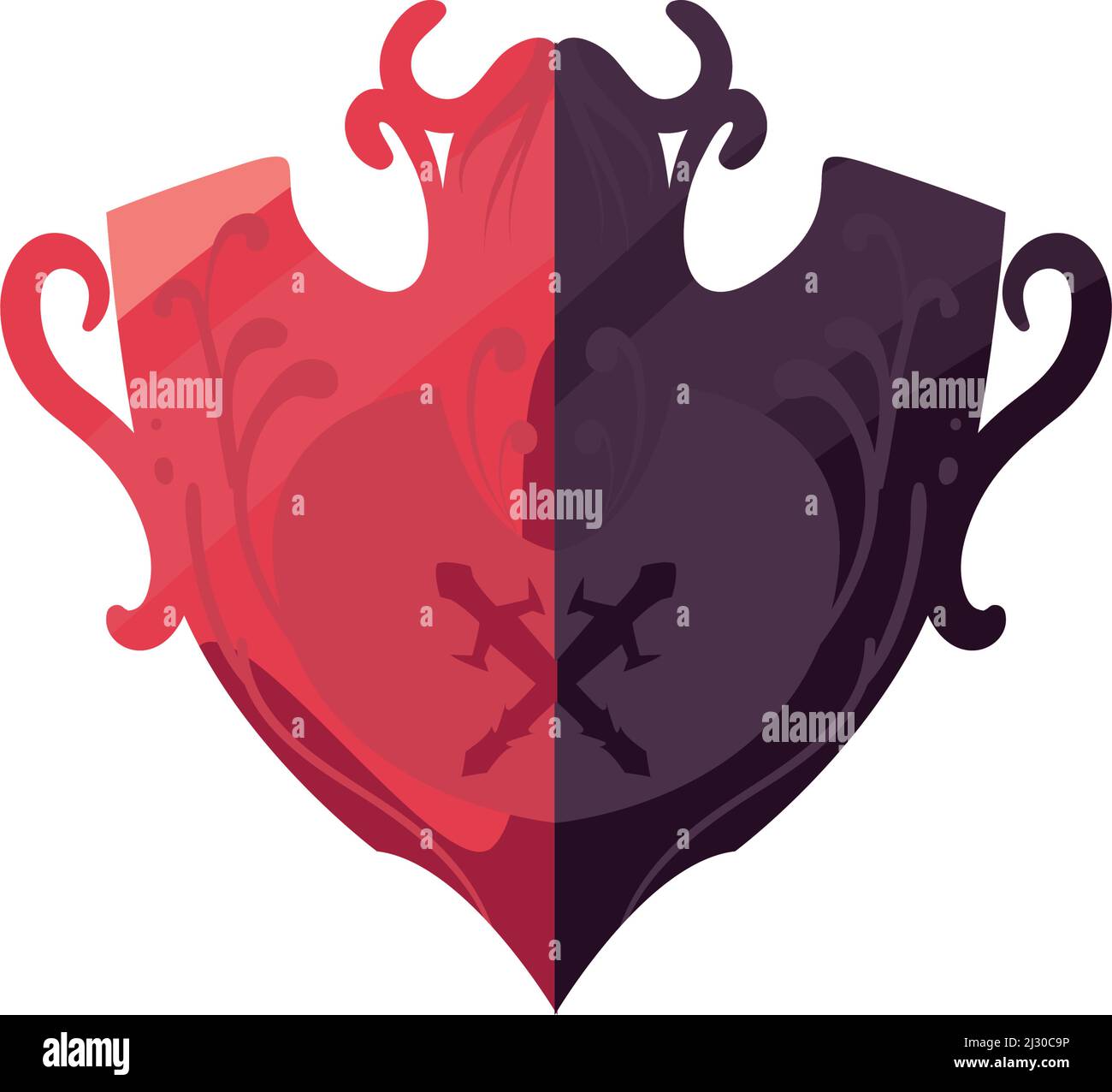 Sword fencing history Stock Vector Images - Alamy