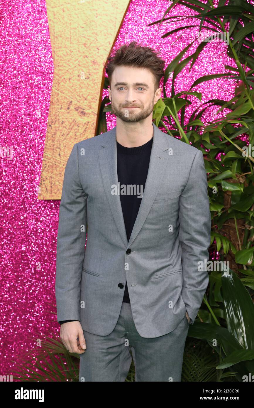 Daniel Radcliffe attends UK Special Screening of "The Lost City" at ...