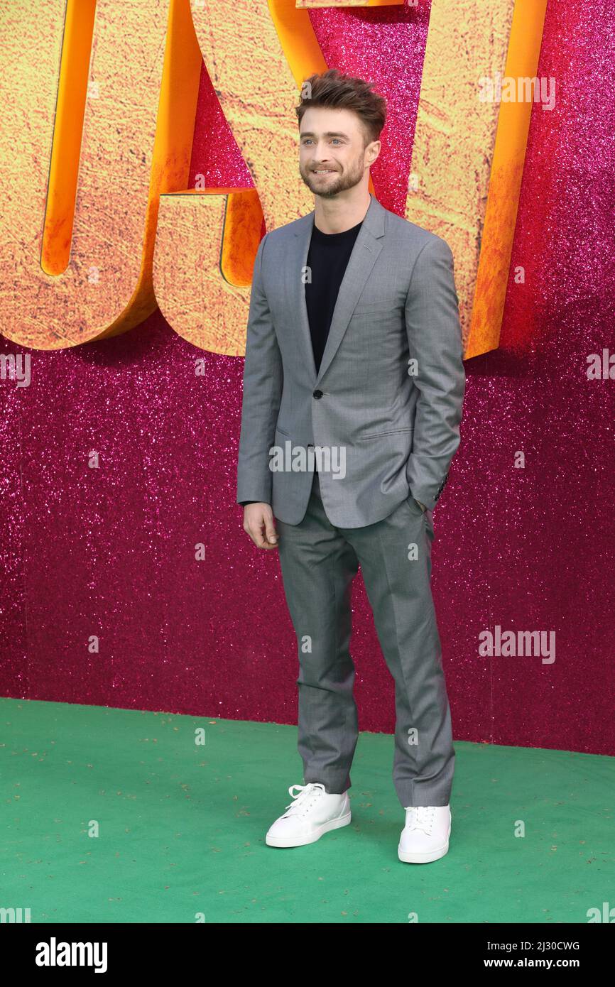 Daniel Radcliffe attends UK Special Screening of "The Lost City" at ...