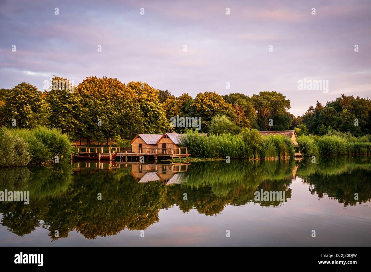 Wall museum in Oldenburg in Holstein, Slavic settlement, medieval ...