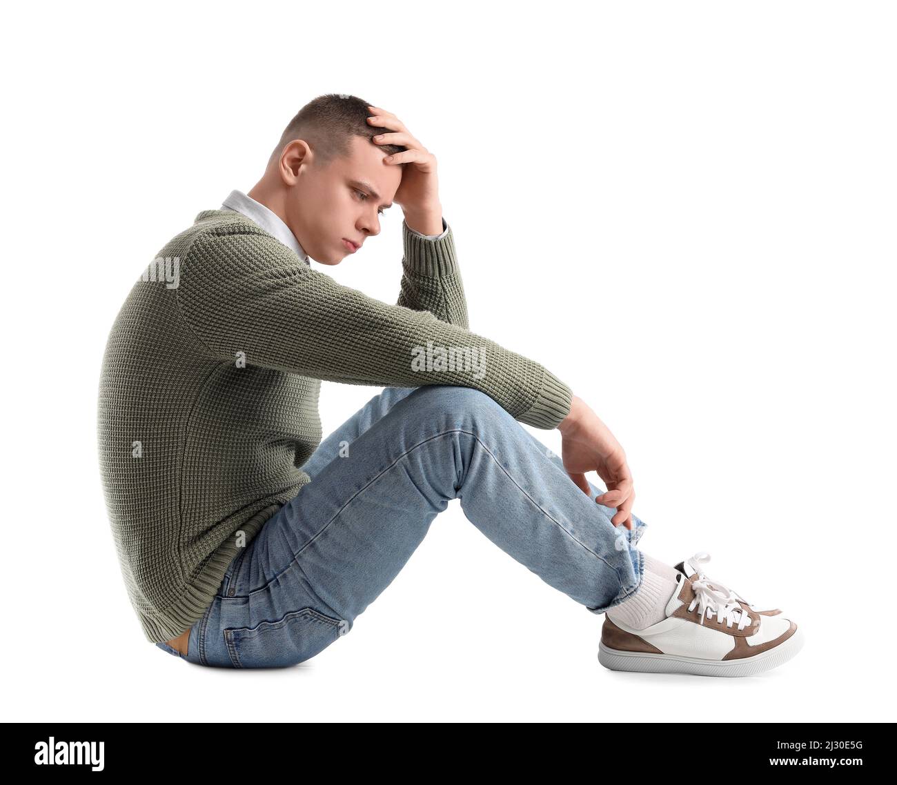 Mental health crisis young person Cut Out Stock Images & Pictures - Alamy