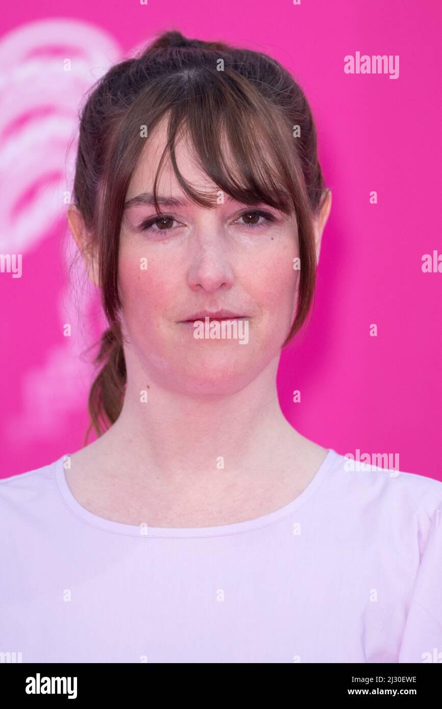 Florence Longpre attends the pink carpet during the 5th Canneseries ...