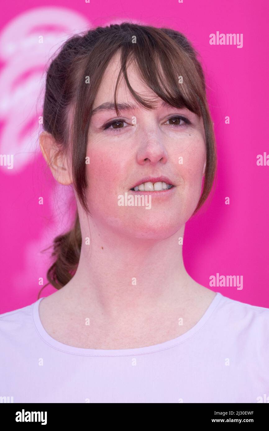 Florence Longpre attends the pink carpet during the 5th Canneseries ...