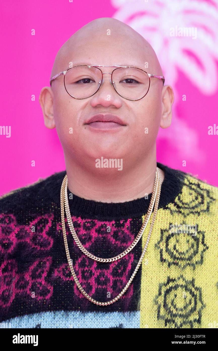 Jacob Batalon attends the pink carpet during the 5th Canneseries ...