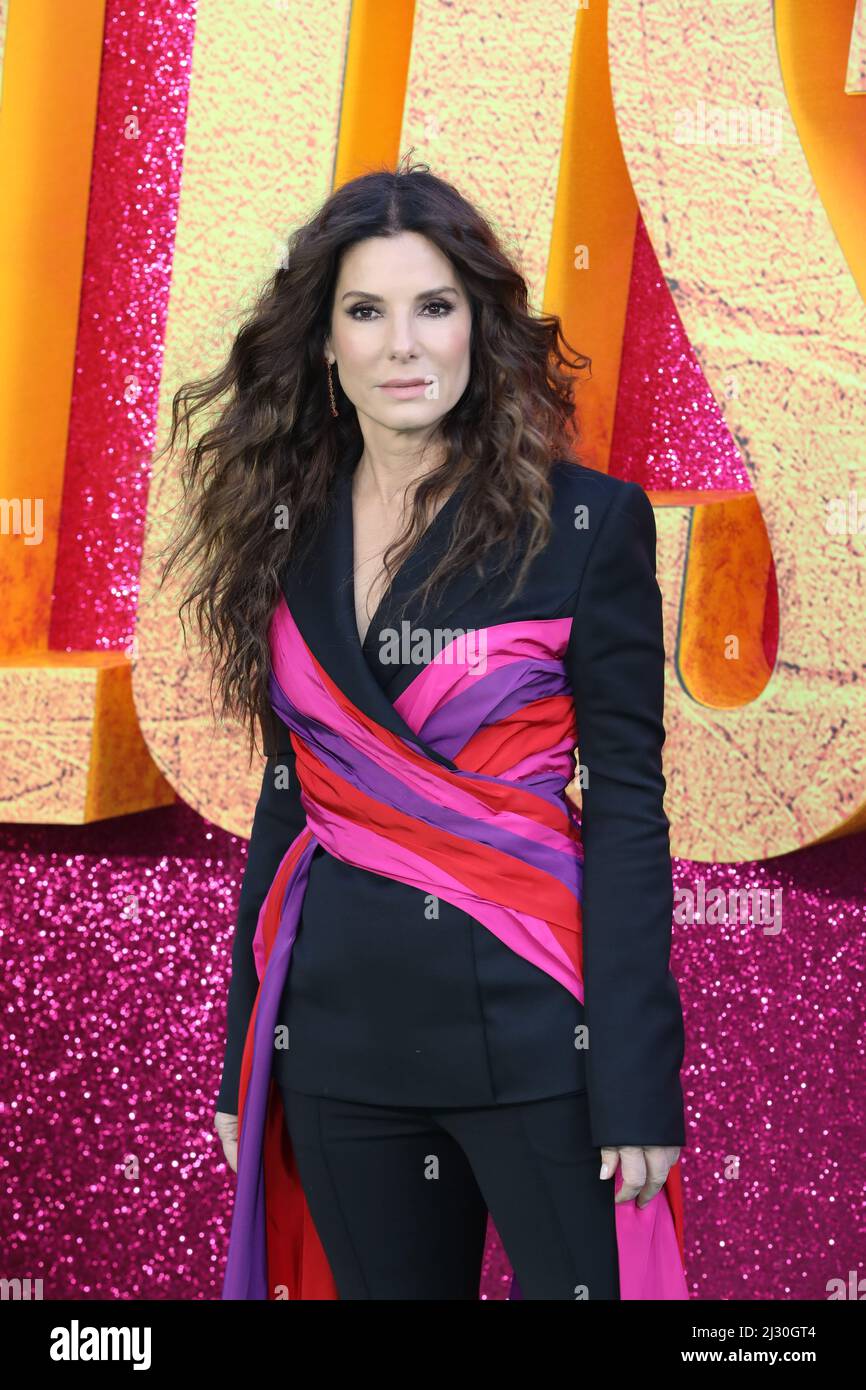 Sandra Bullock attends UK Special Screening of "The Lost City" at ...