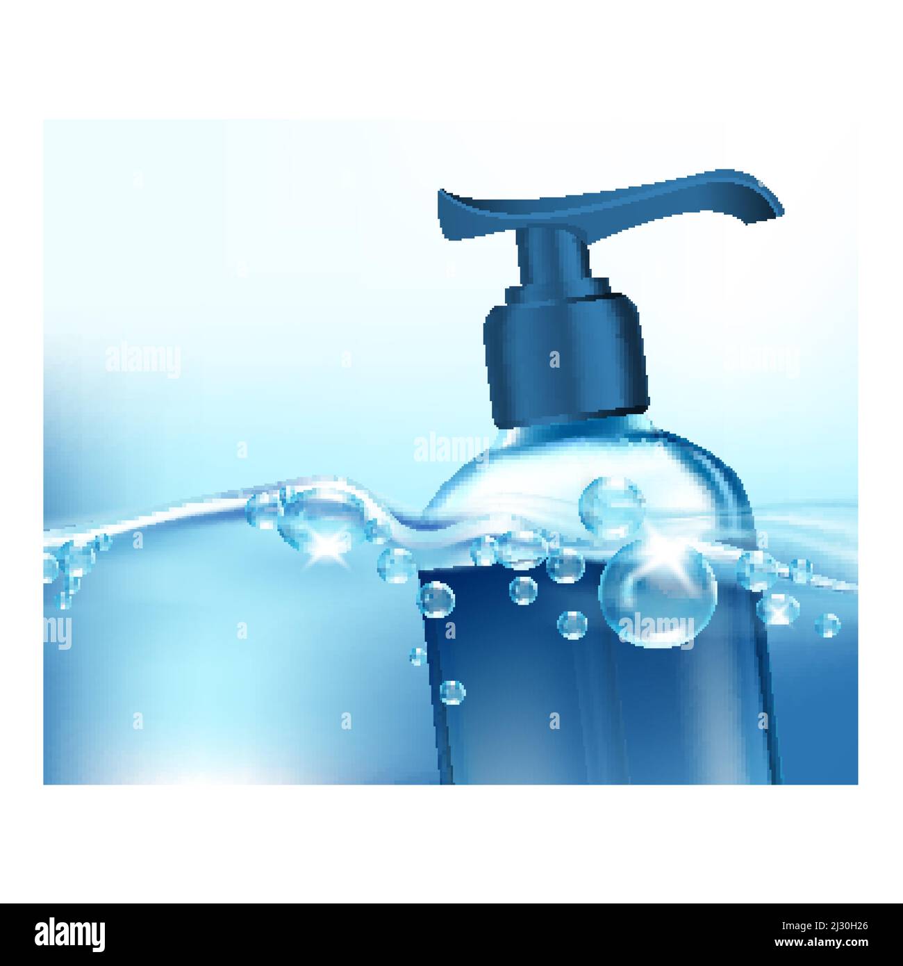 Hand Sanitizer Creative Promotion Poster Vector Stock Vector Image ...