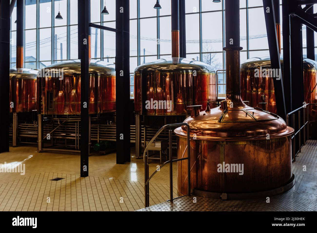 Beer production line hi-res stock photography and images - Alamy