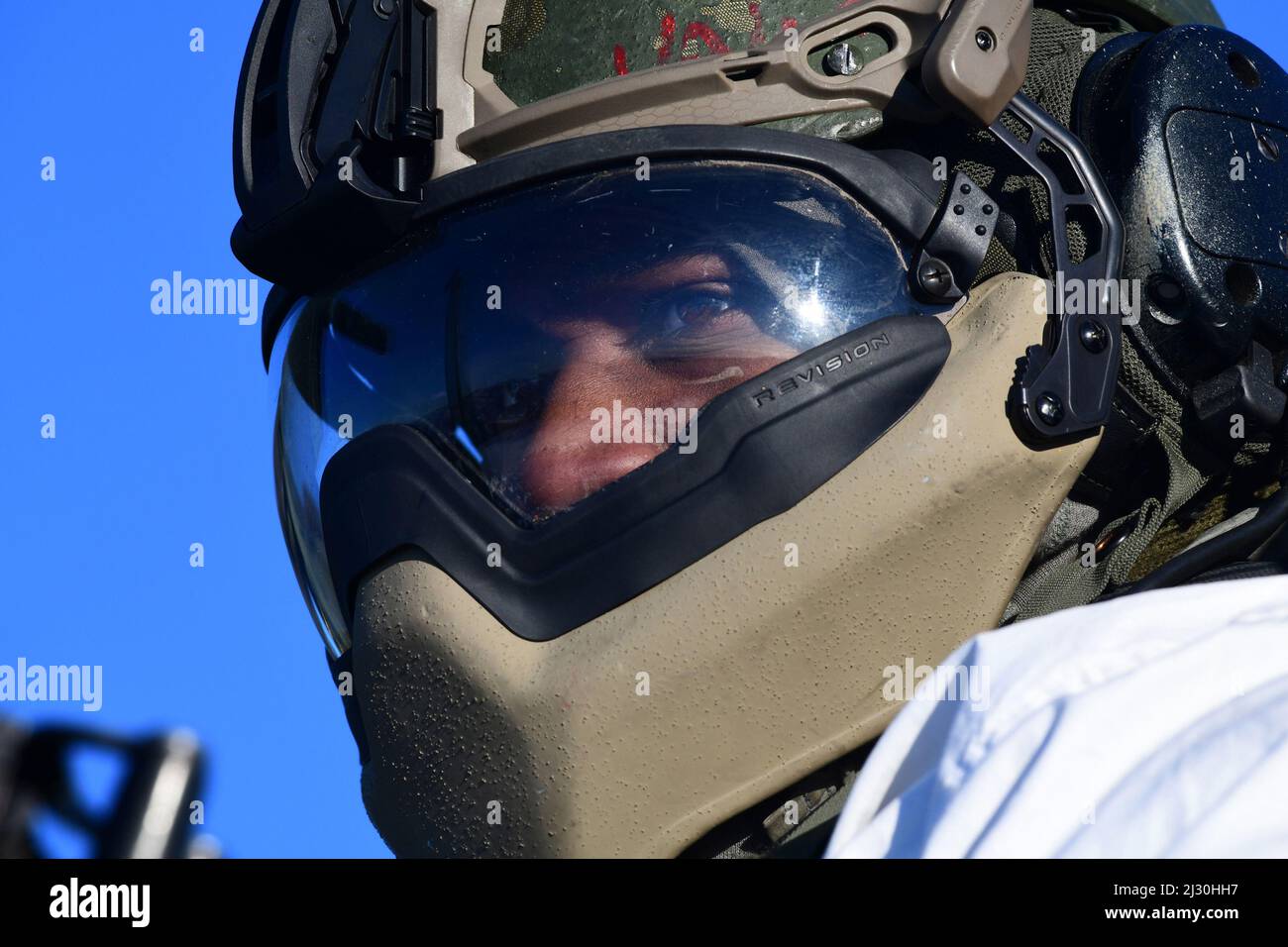 March 15, 2022 - Yukon Training Area, Alaska, USA - Spc. Logan Alden ...