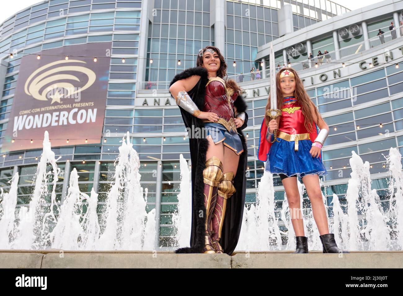 April 2, 2022: Wonder Woman Cosplay at Wondercon on Saturday April 2 ...