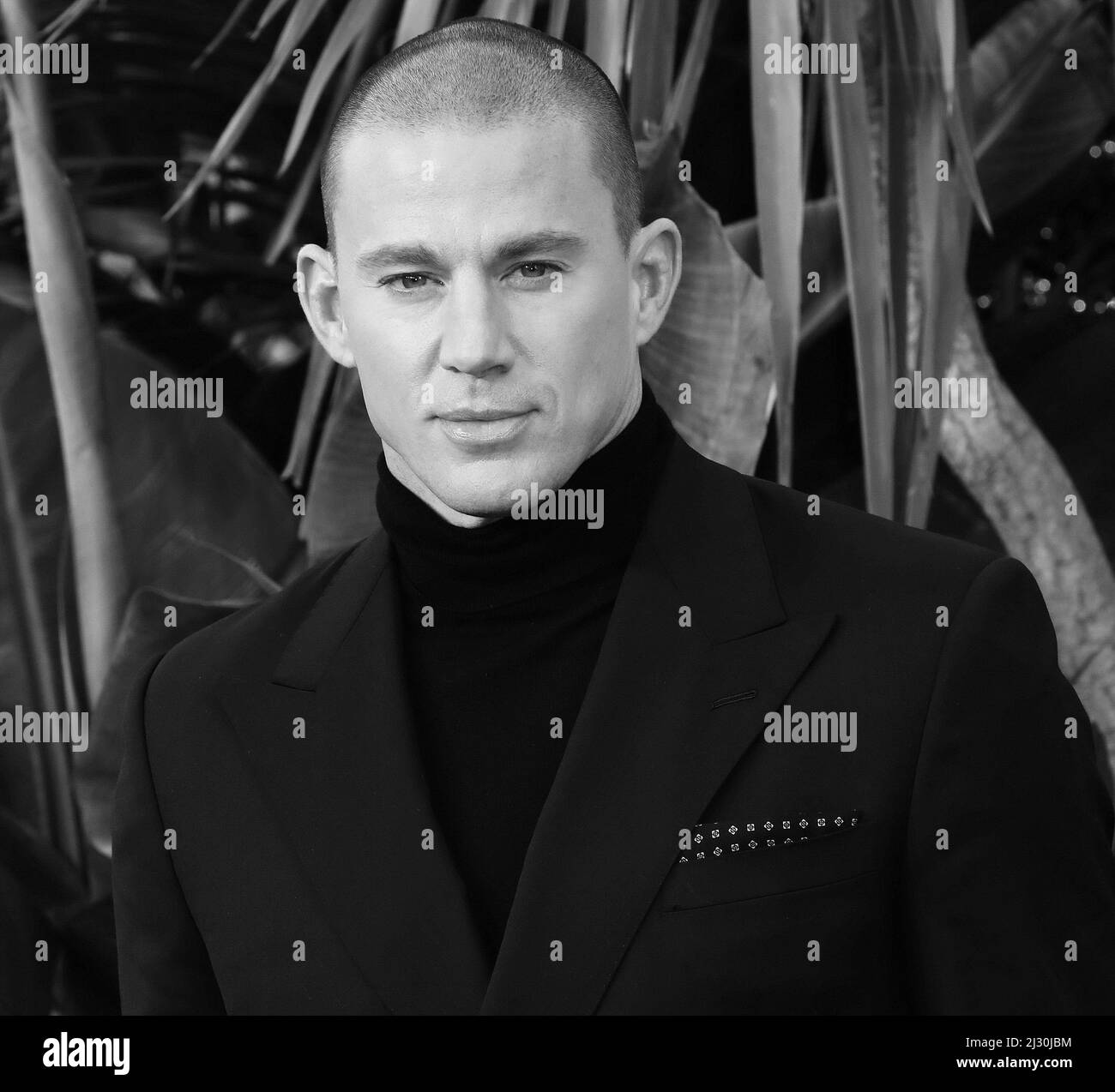 Channing Tatum Collage Black And White