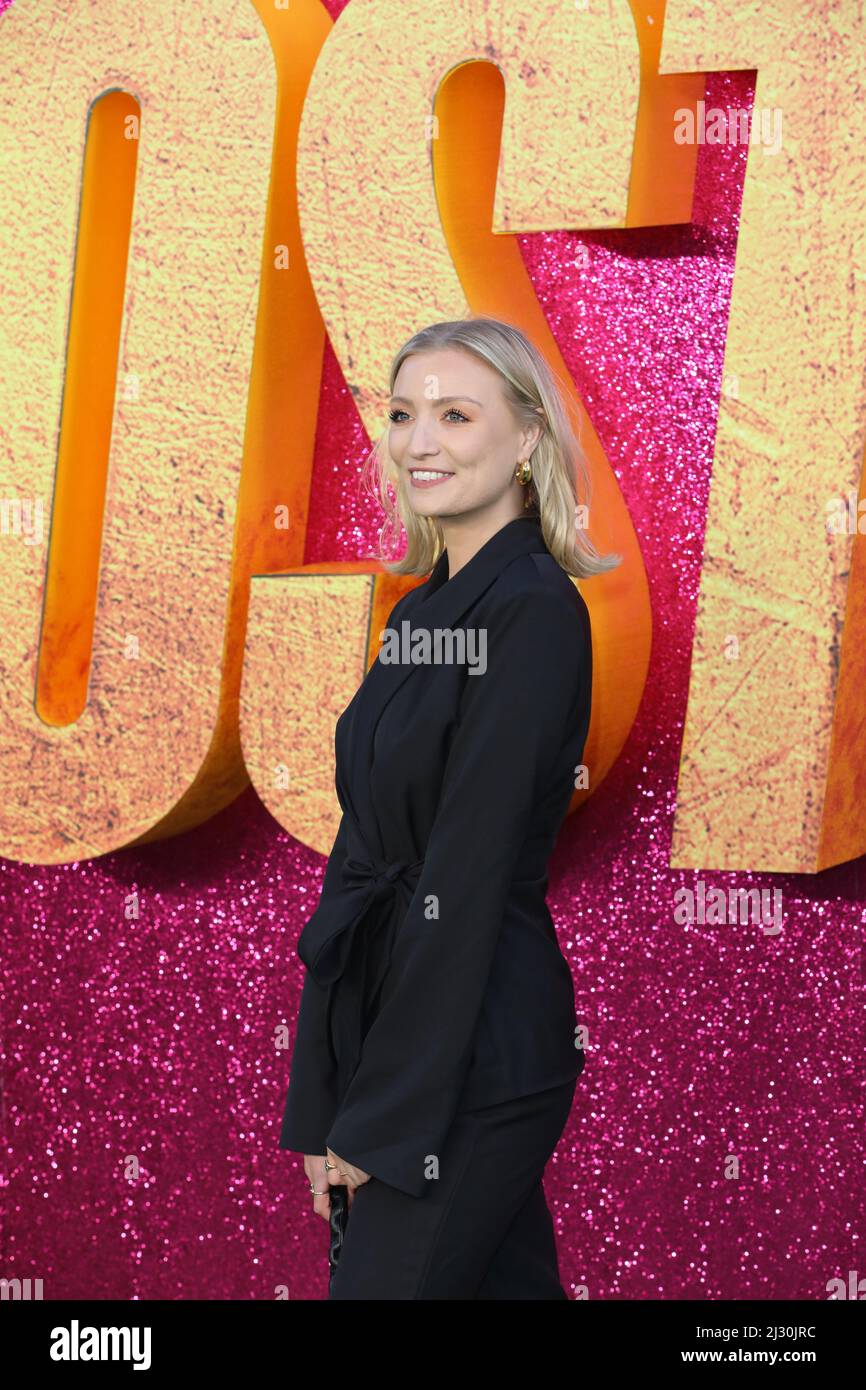 Hayley Morris attends UK Special Screening of "The Lost City" at ...