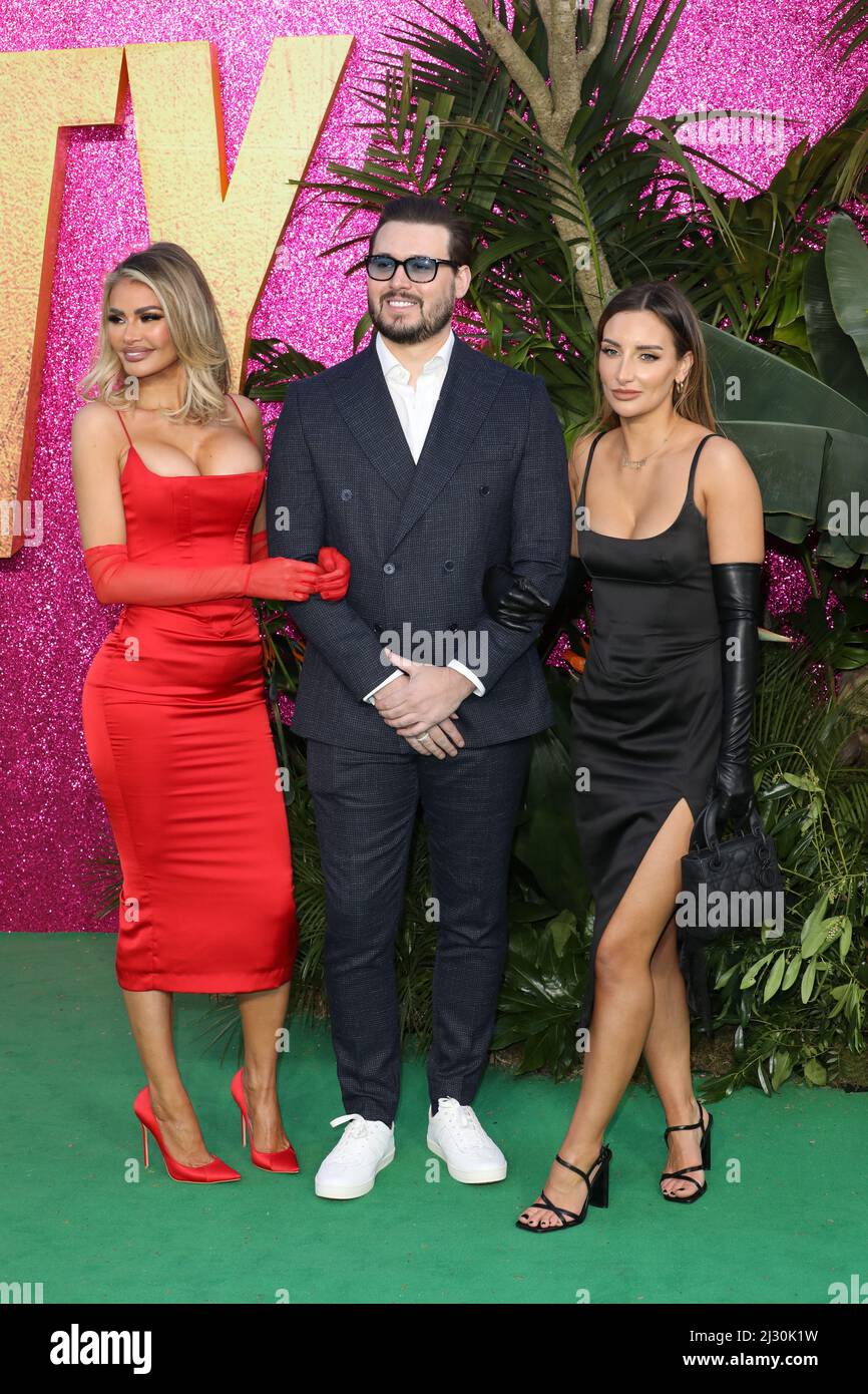 Chloe Sims, Charlie Sims and Georgia Shults attend UK Special Screening ...