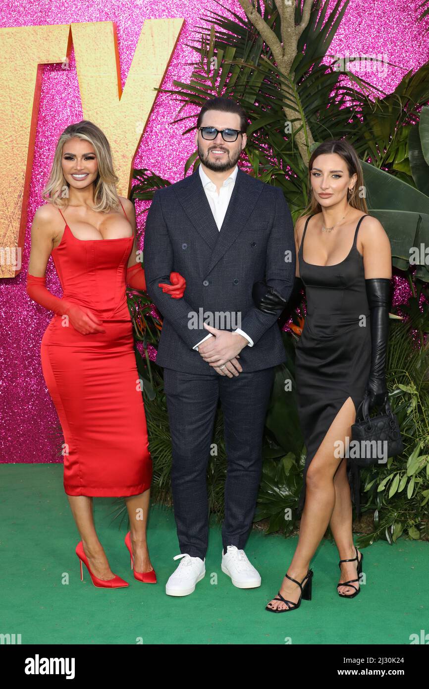 Chloe Sims, Charlie Sims and Georgia Shults attend UK Special Screening ...