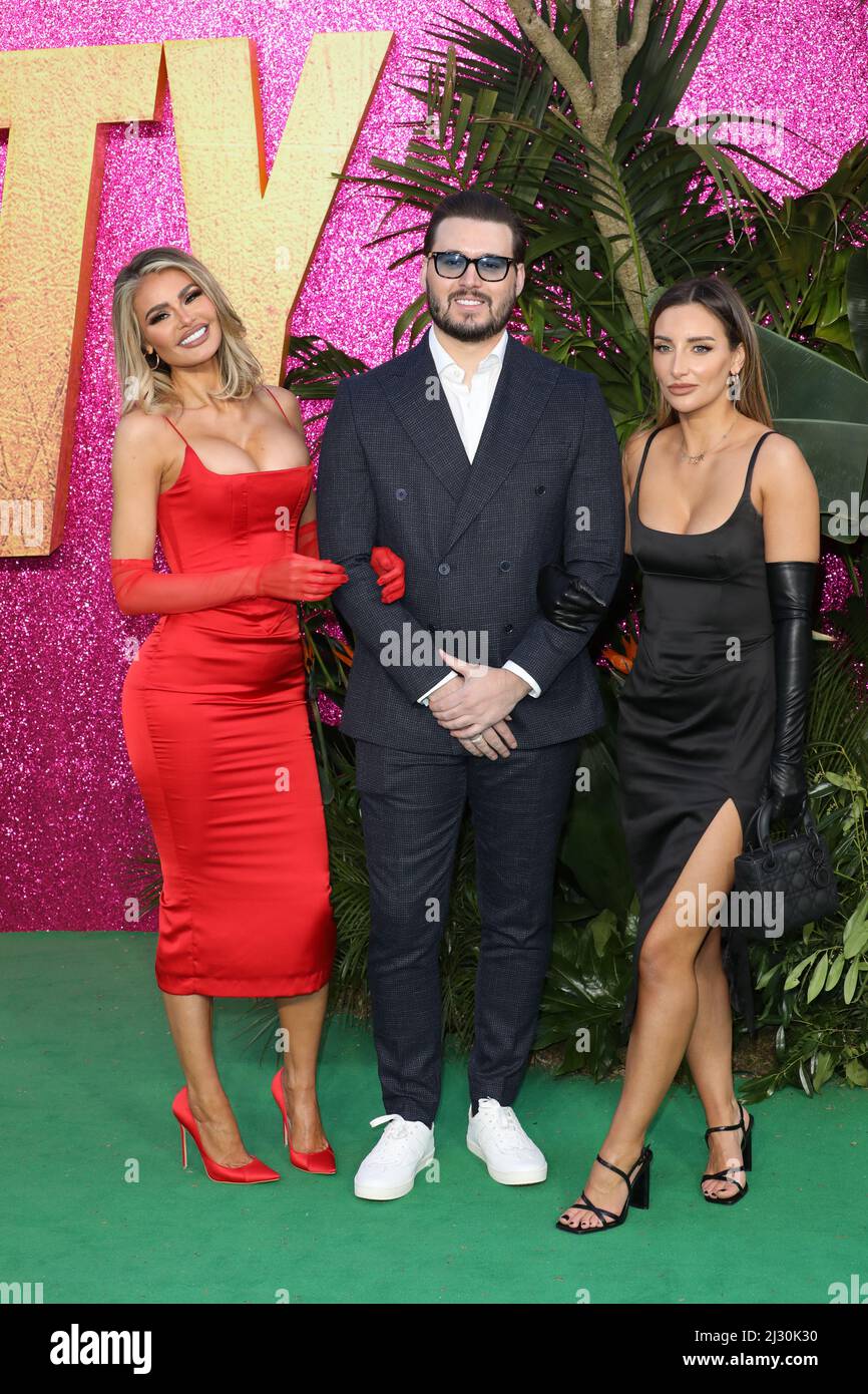 Chloe Sims, Charlie Sims and Georgia Shults attend UK Special Screening ...
