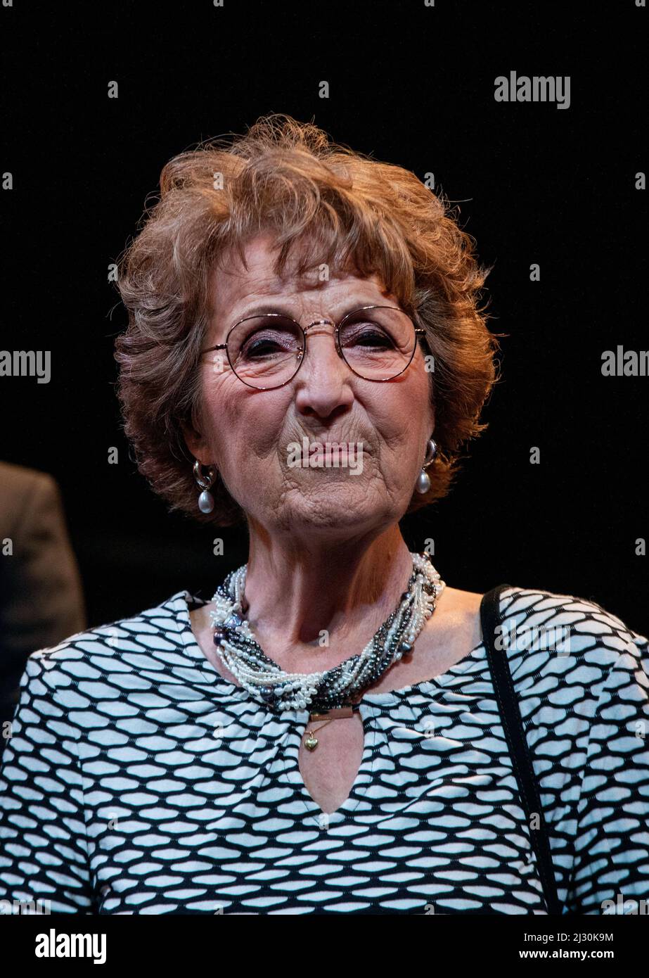 Princess Margriet attend the premiere of the Trumpeter in Auschwitz ...