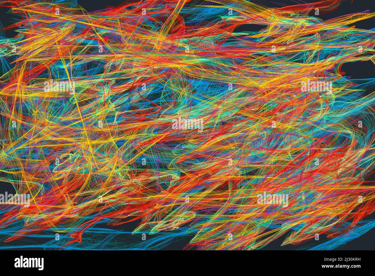 Abstract modern dynamic stylish decorative pattern wave banner background Stock Photo - Alamy