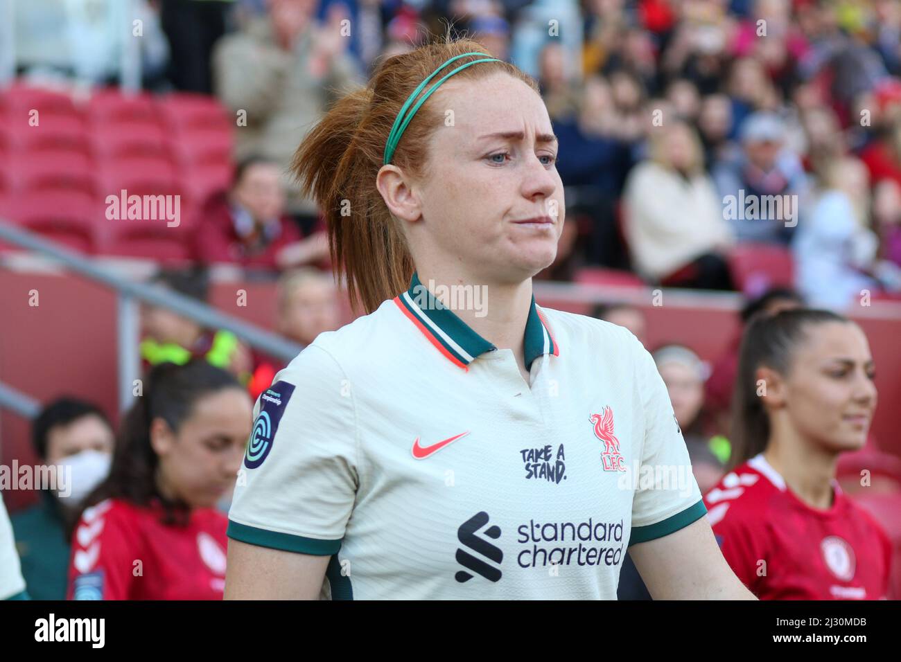 Bristol, UK. 3rd April 2022. Rachel Furness (Liverpool) Women’s ...
