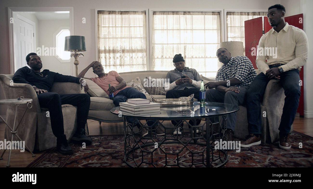 THE DEVIL YOU KNOW, from left: William Catlett, Glynn Turman, Omar Epps ...