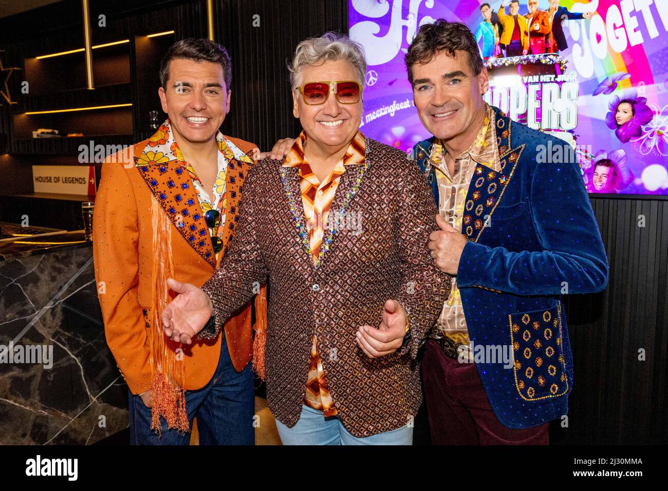 Jan Smit at the go-ahead for the ticket sale of De Toppers in Concert ...