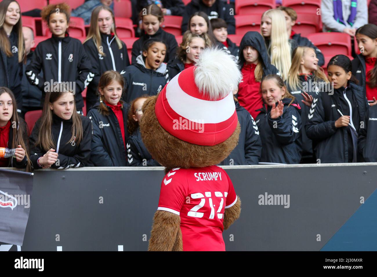Bristol city mascot scrumpy hi-res stock photography and images - Alamy
