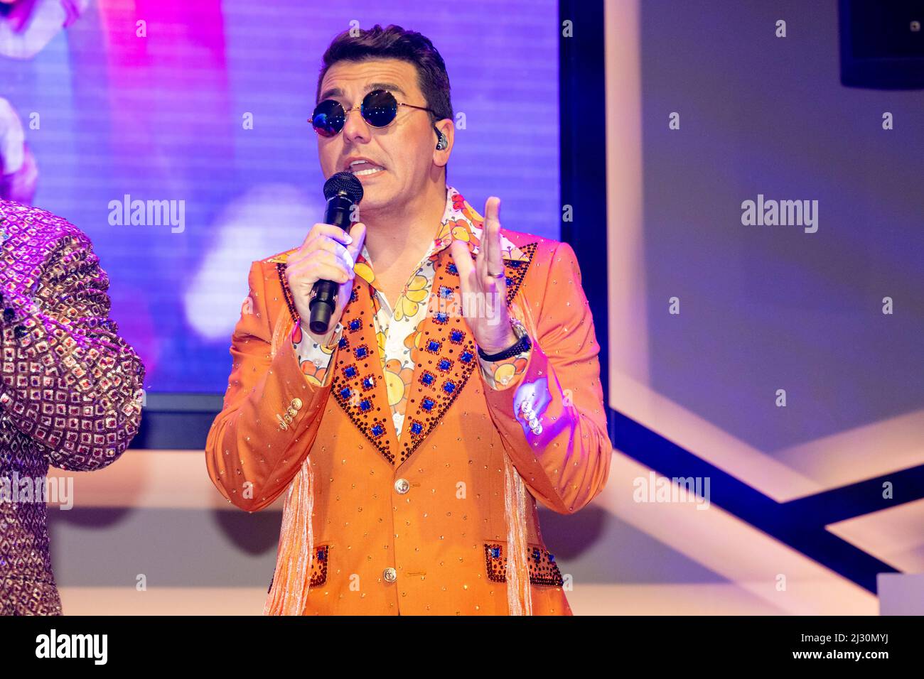 Jan Smit at the go-ahead for the ticket sale of De Toppers in Concert ...