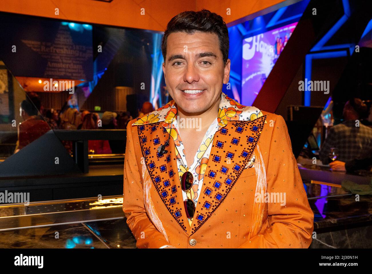 Jan Smit at the go-ahead for the ticket sale of De Toppers in Concert ...