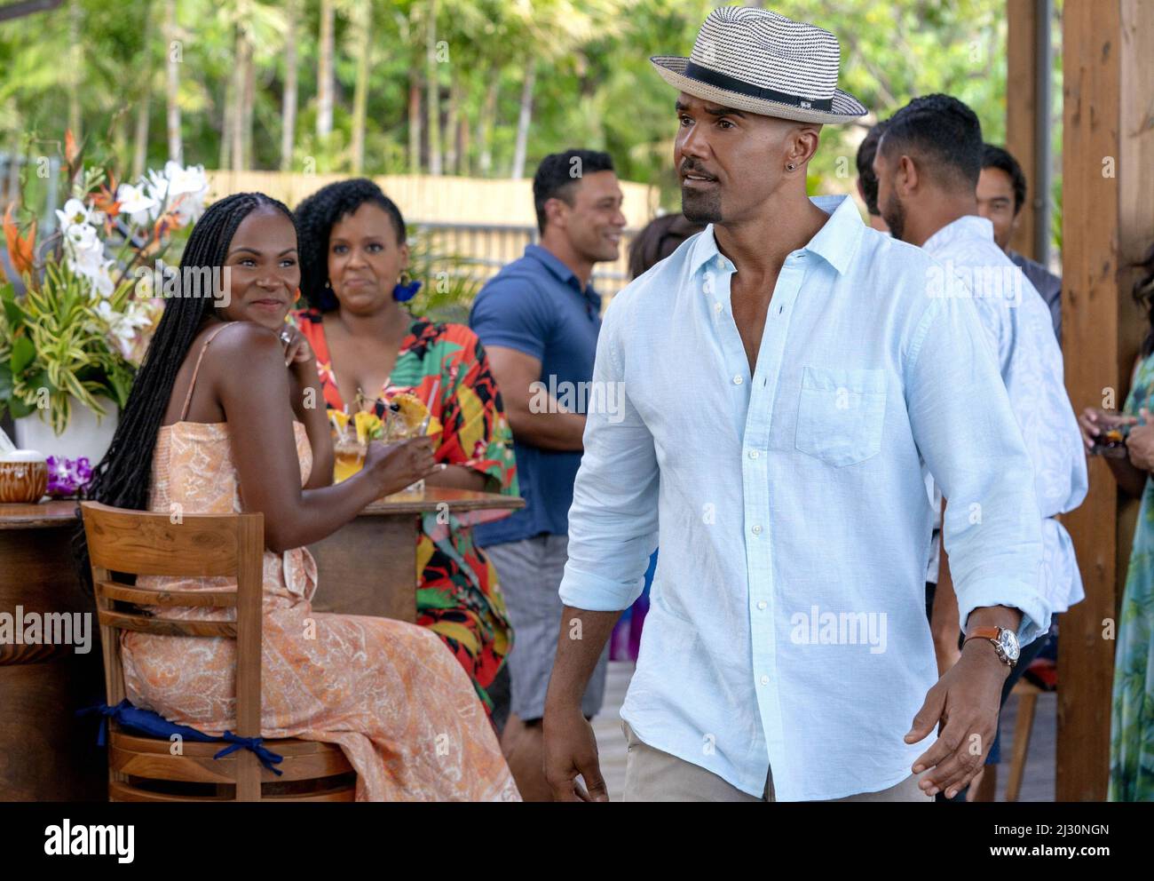 SONIC THE HEDGEHOG 2, from left: Tika Sumpter, Natasha Rothwell, Shemar ...