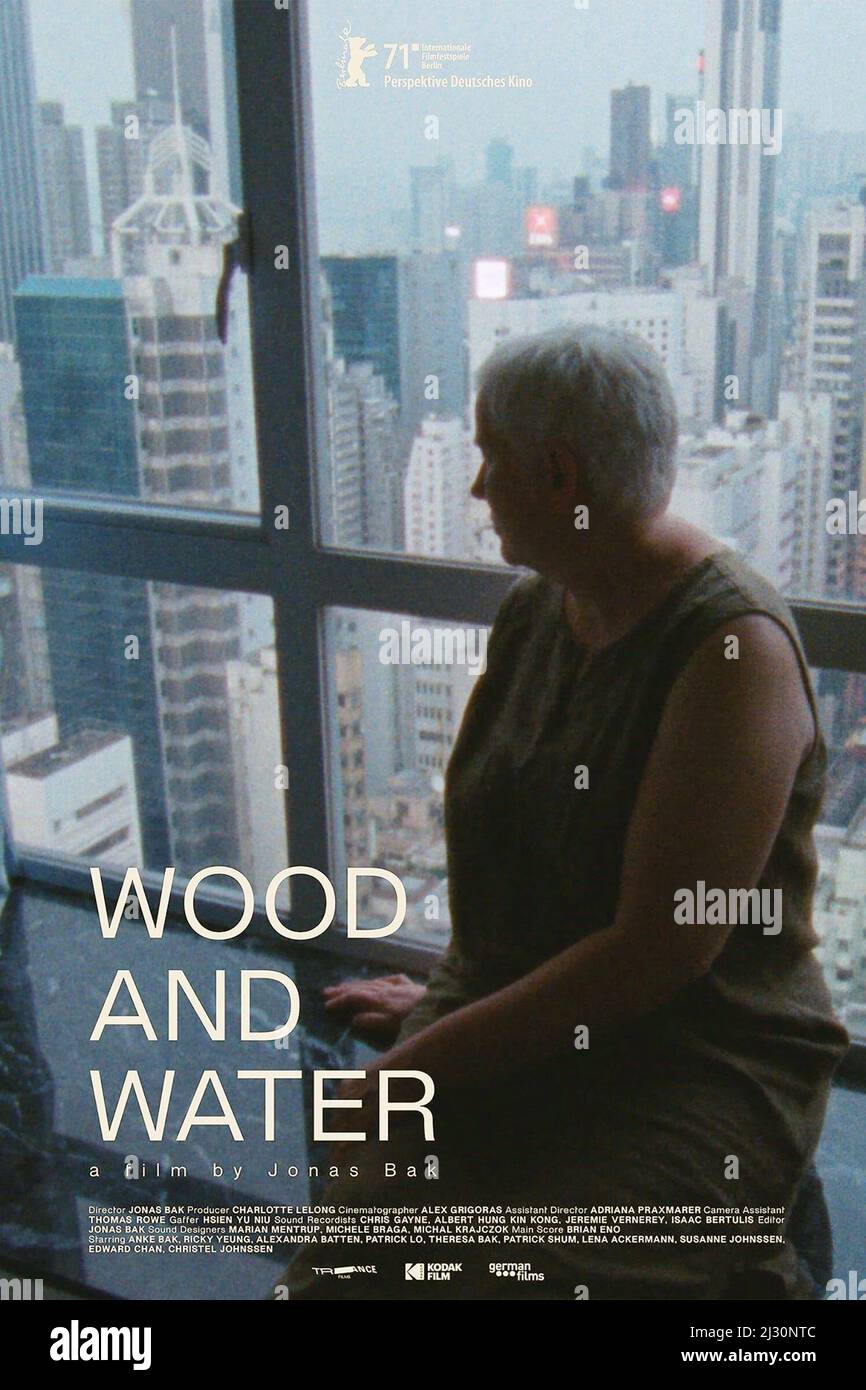 WOOD AND WATER, poster in English, Anke Bak, 2021. © KimStim /Courtesy ...