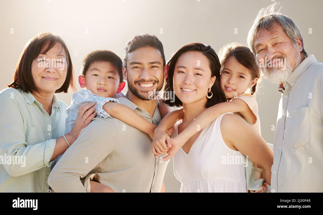 Family and grandmother and diverse hi-res stock photography and images ...