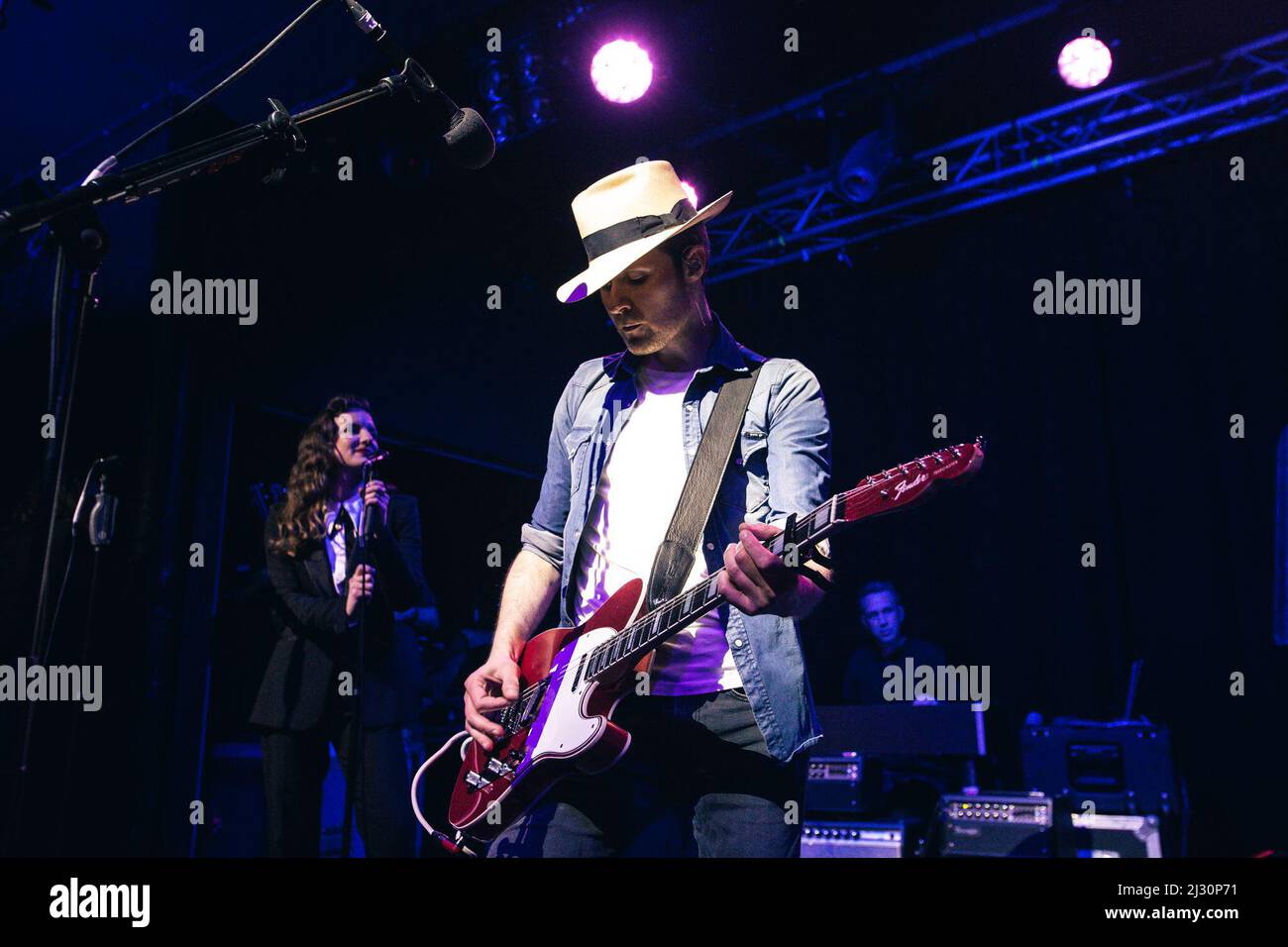 April 4, 2022: Jon Fratelli, Barry Fratelli, and Mince Fratelli, of the ...