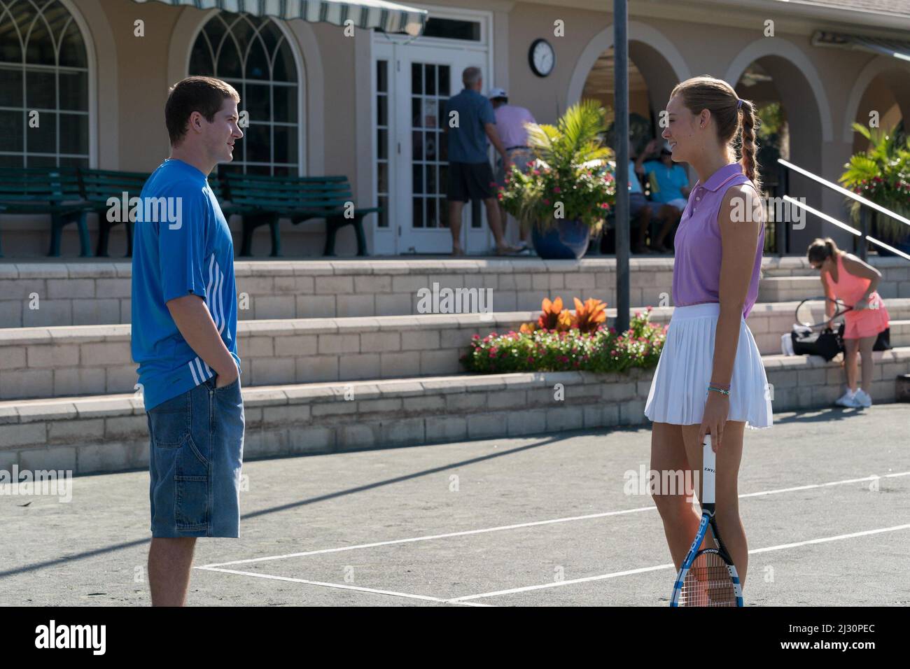 THE GIRL FROM PLAINVILLE, from left: Colton Ryan, Elle Fanning, Turtle ...