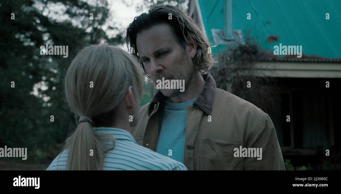 PIECES OF HER, from left: Toni Collette (back to camera), Aaron Jeffery ...