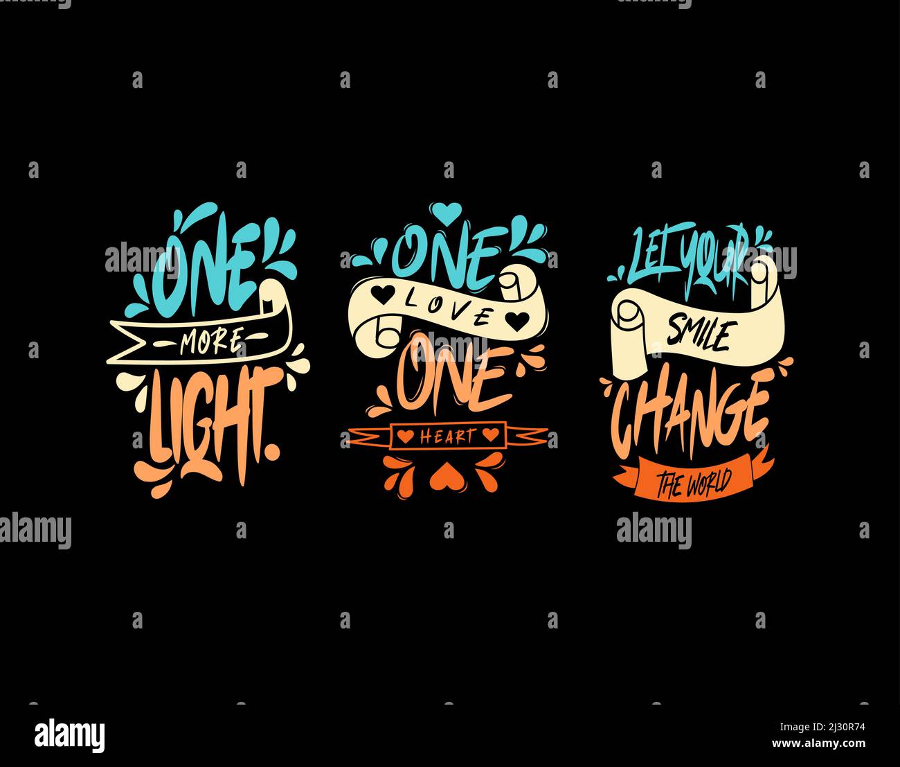 Set lettering text on white background in vector illustration Stock ...