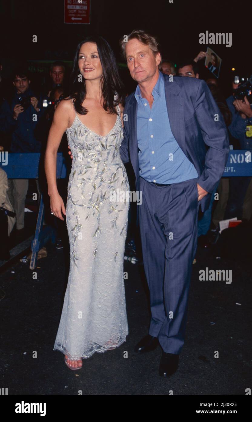 Catherine Zeta-Jones and Michael Douglas attend their joint 9/25 ...
