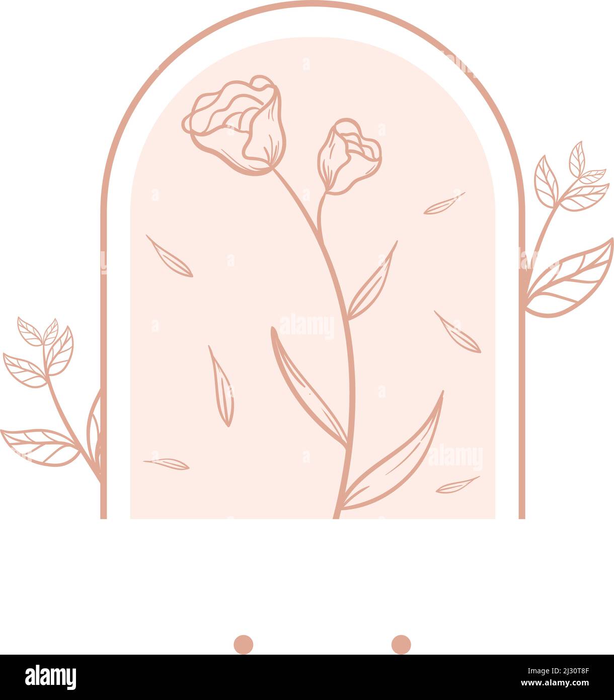 rose emblem design Stock Vector Image & Art - Alamy