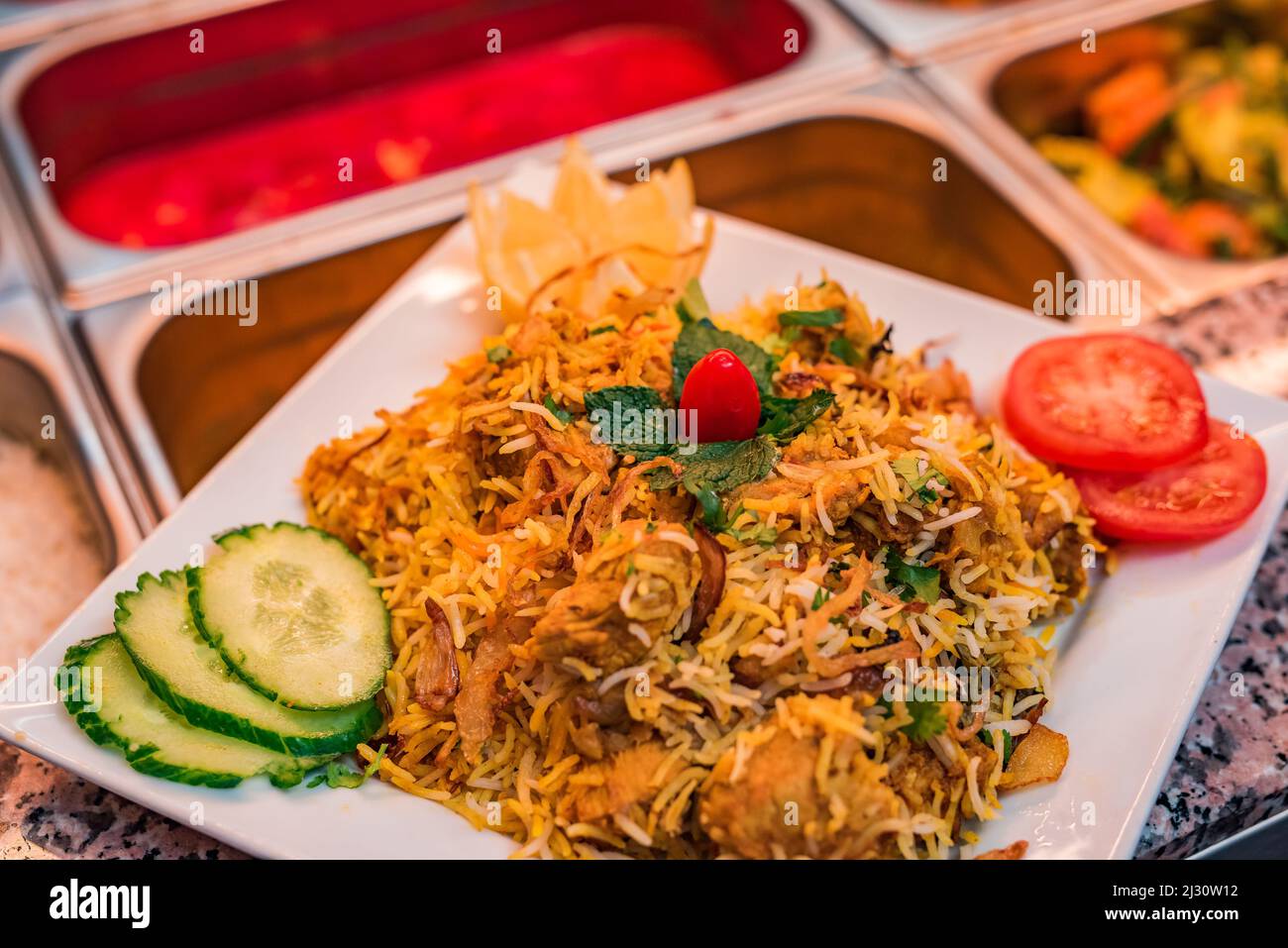 Biryani is a mixed rice dish originating among the Muslims of the ...