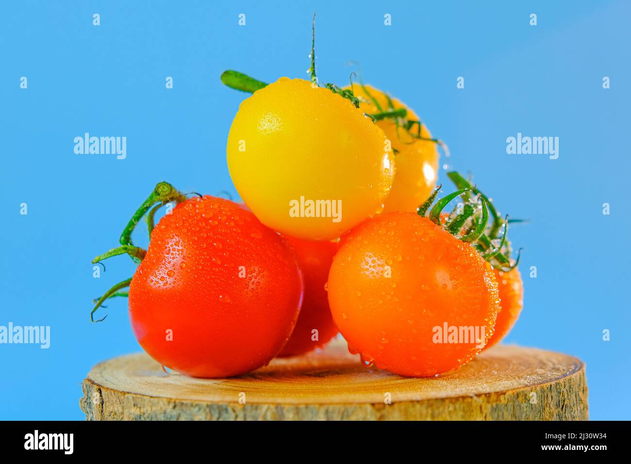 Yellow tomato rotation hi-res stock photography and images - Alamy