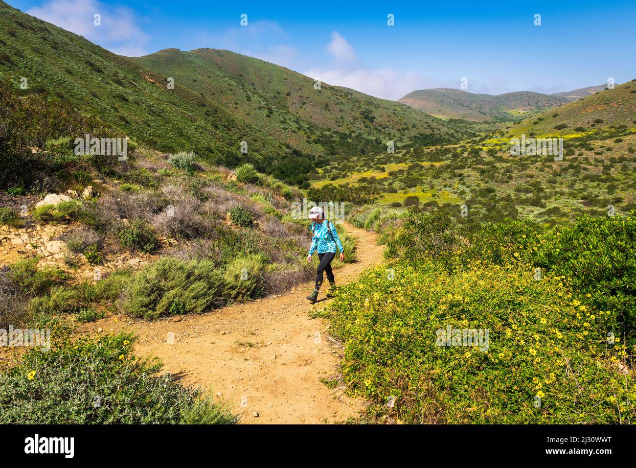 Hiking the Chumash Trail in La Jolla Valley, Point Mugu State Park ...