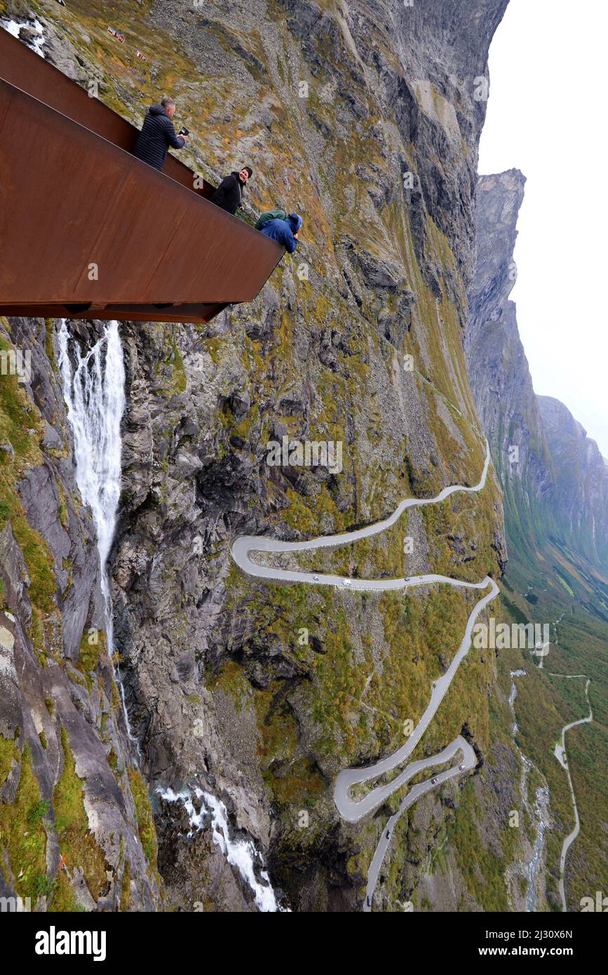 Trollstigen mountain road norway hi-res stock photography and images ...