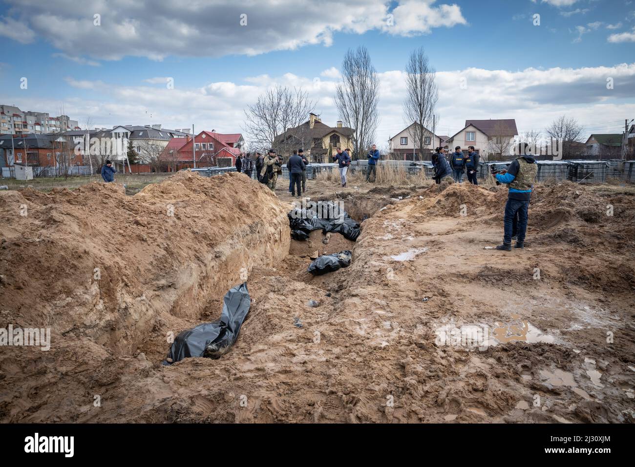 Mass grave at st andrews church hi-res stock photography and images - Alamy