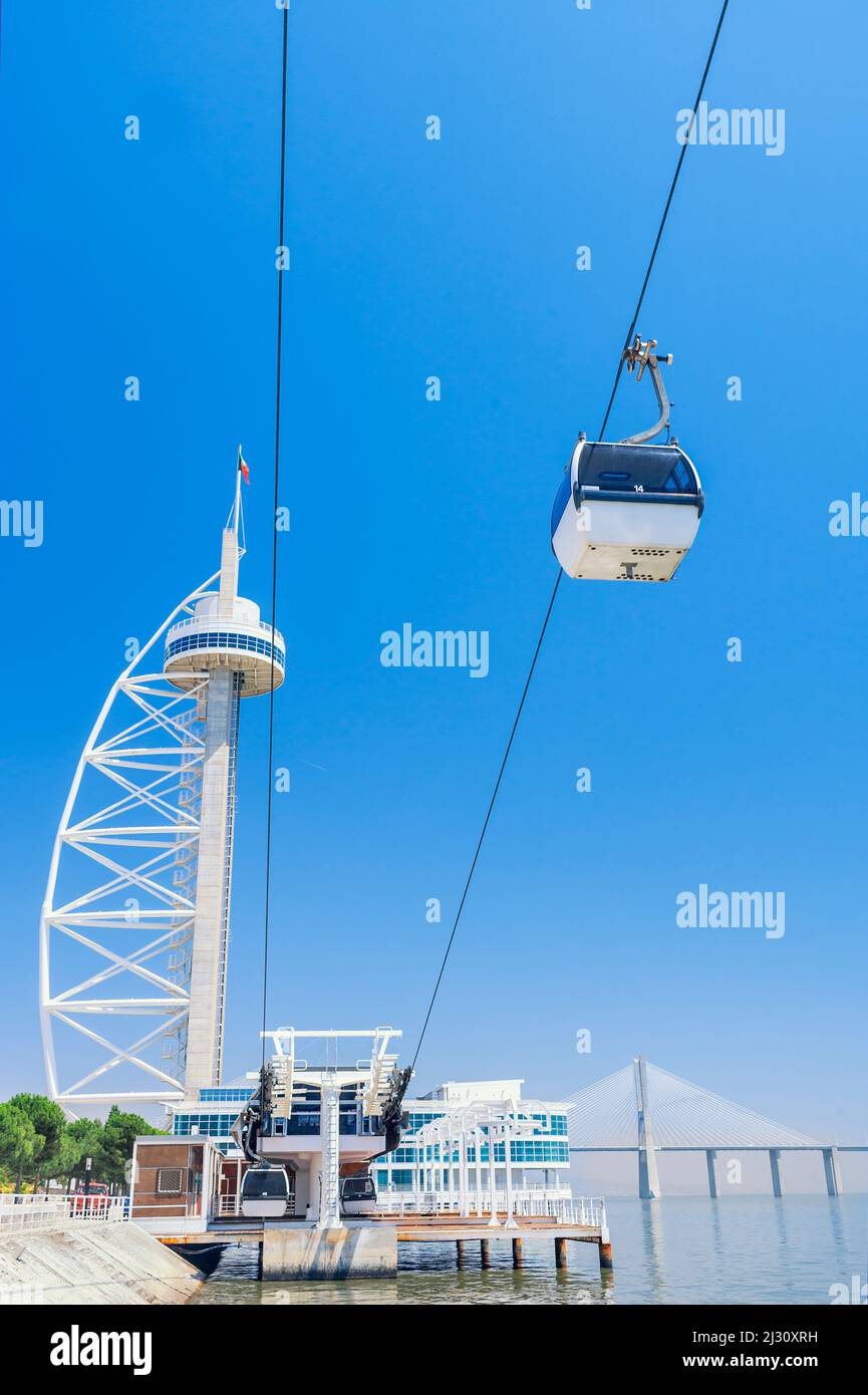 Cable cars, Lisbon, Portugal, Europe Stock Photo - Alamy