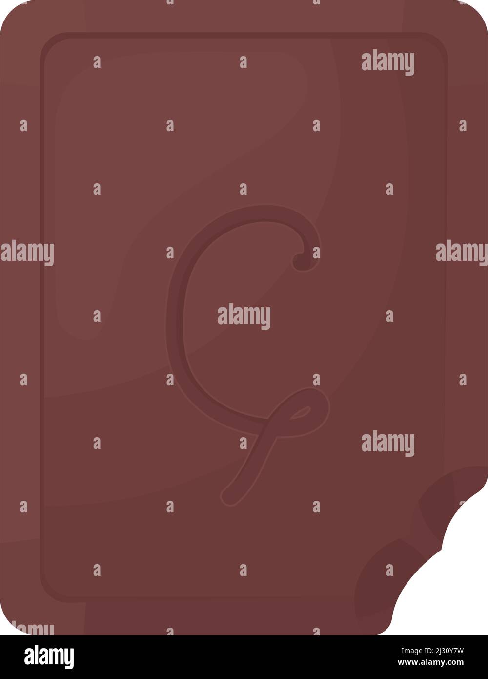 chocolate piece icon Stock Vector Image & Art - Alamy