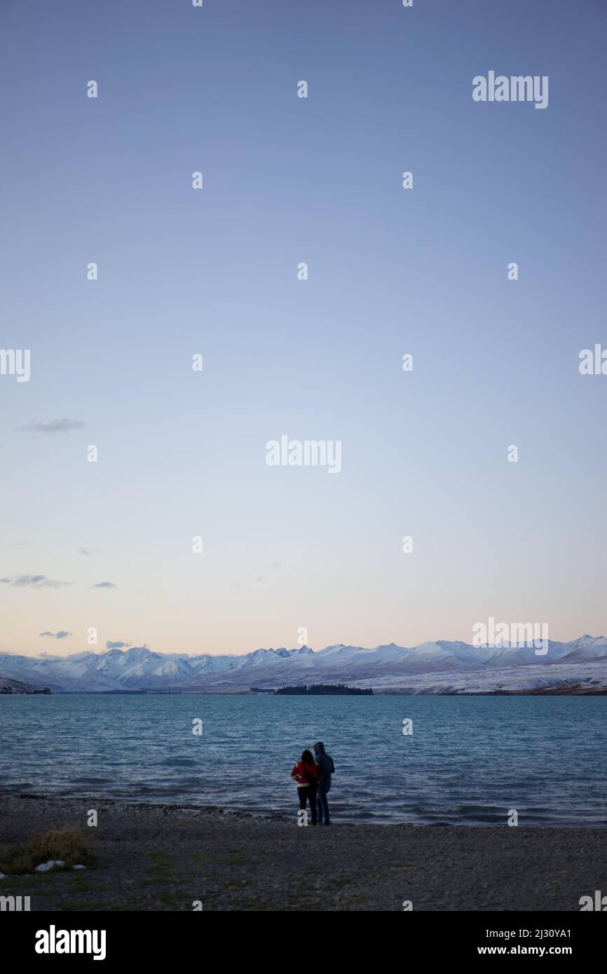 Ocean view in New Zealand Stock Photo - Alamy