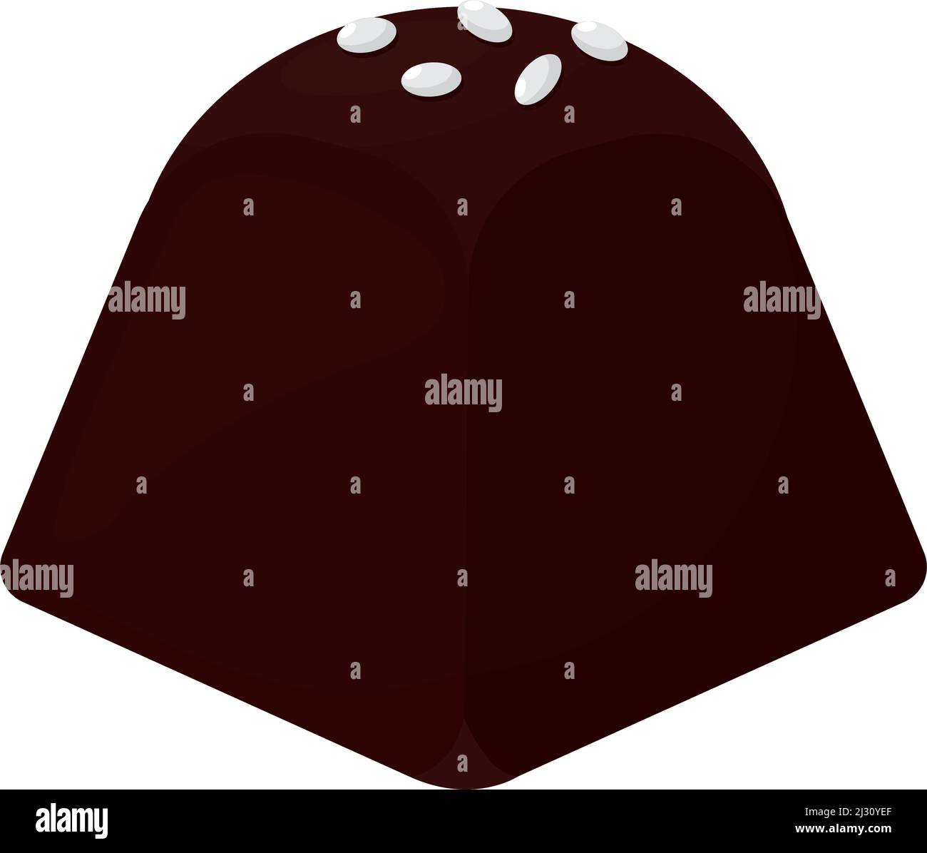 chocolate truffle icon Stock Vector Image & Art - Alamy