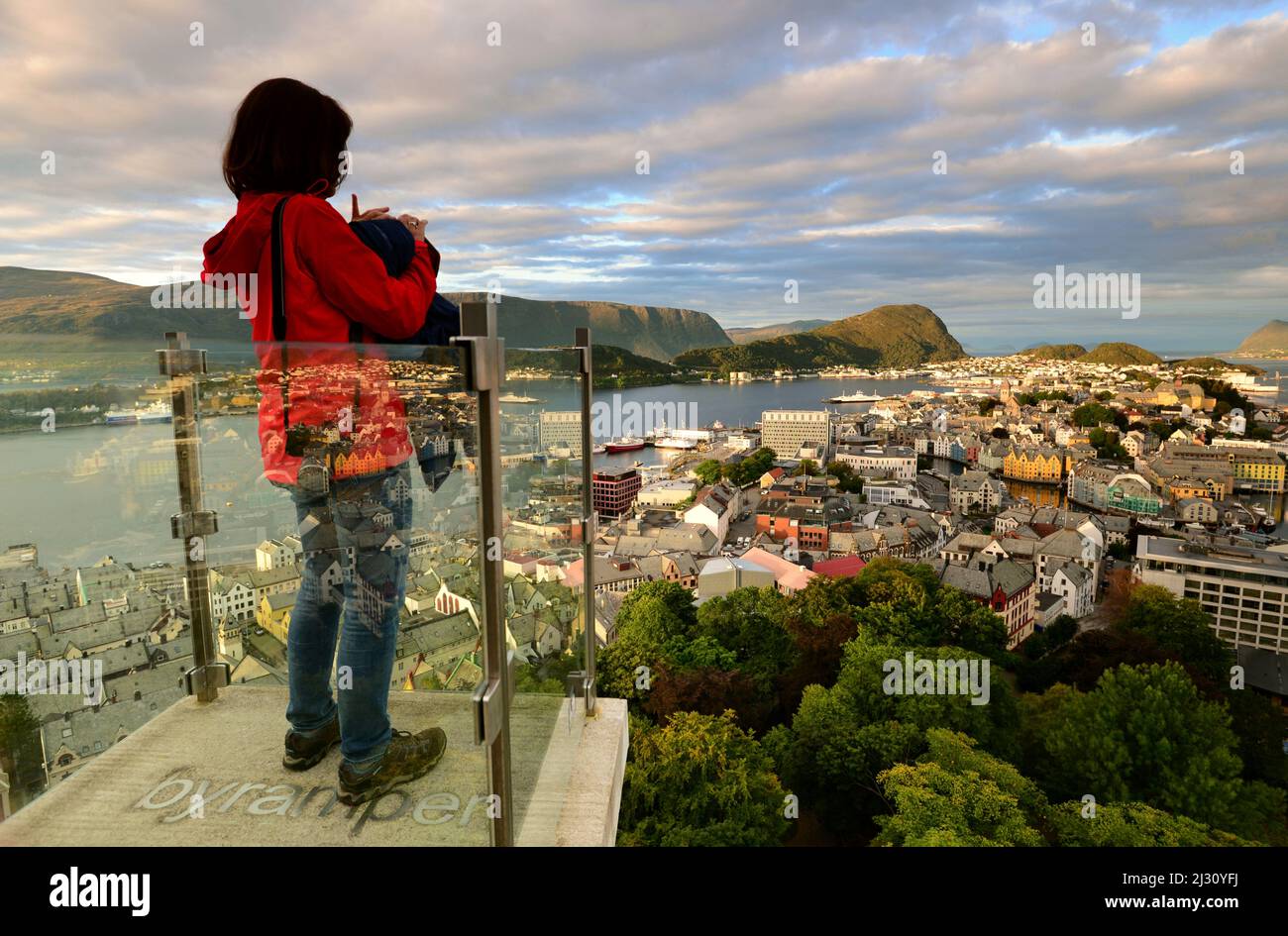 Aksla mountain viewpoint hi-res stock photography and images - Alamy