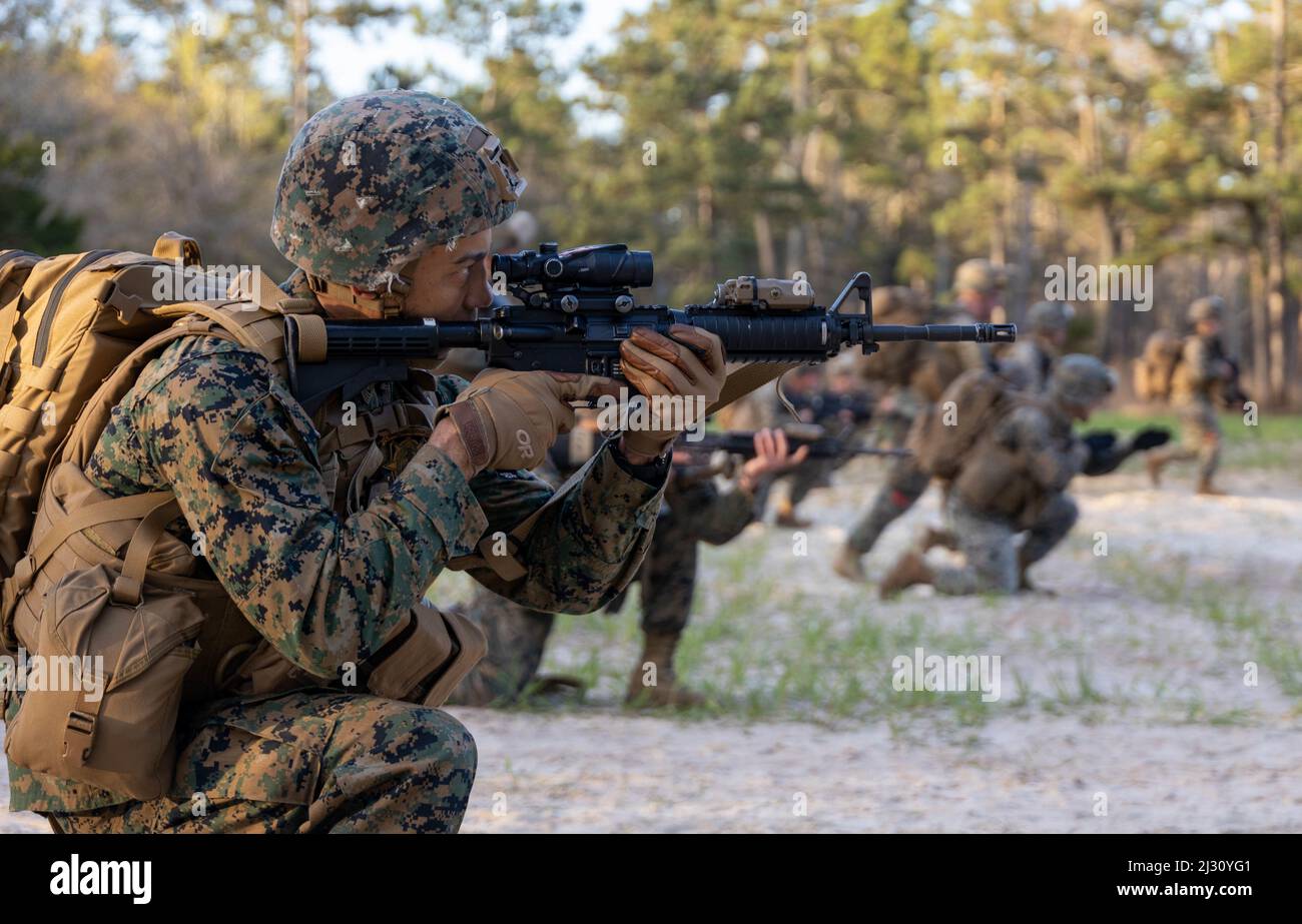 U.S. Marine Corps Sgt. Maj. Gregory Walker, battalion sergeant major of ...
