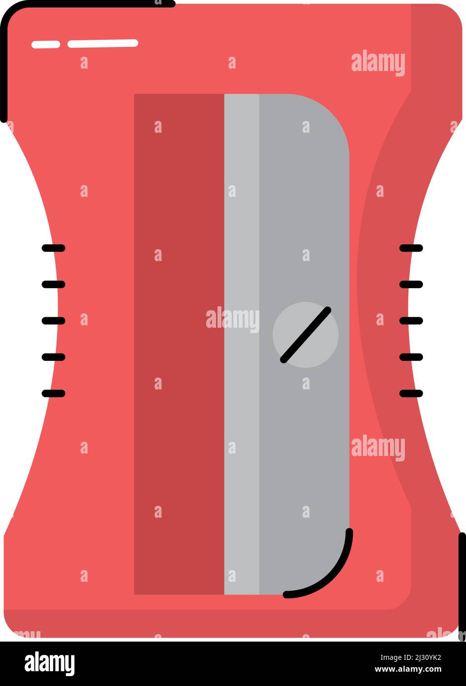 red sharpener icon Stock Vector Image & Art - Alamy