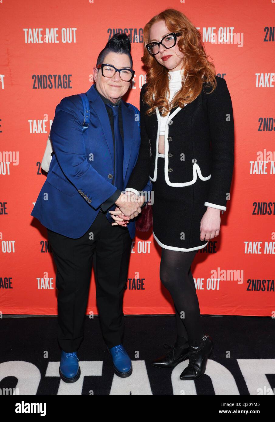 New York, NY, USA. 4th Apr, 2022. Lea DeLaria, Dalia Gladstone at ...